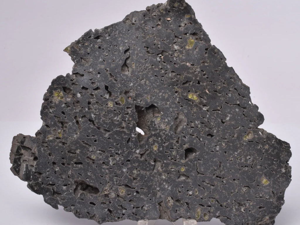 Olivine Basalt Slice from Kīlauea Volcano, Hawaii: A Geological Marvel ...