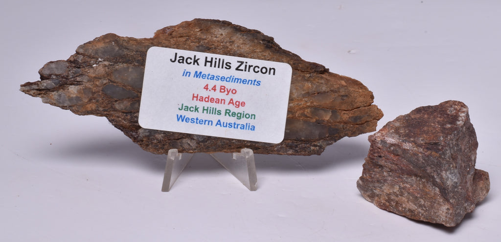 2 X Zircon Metaconglomerate Narryer Gneiss Jack Hills Australia S50