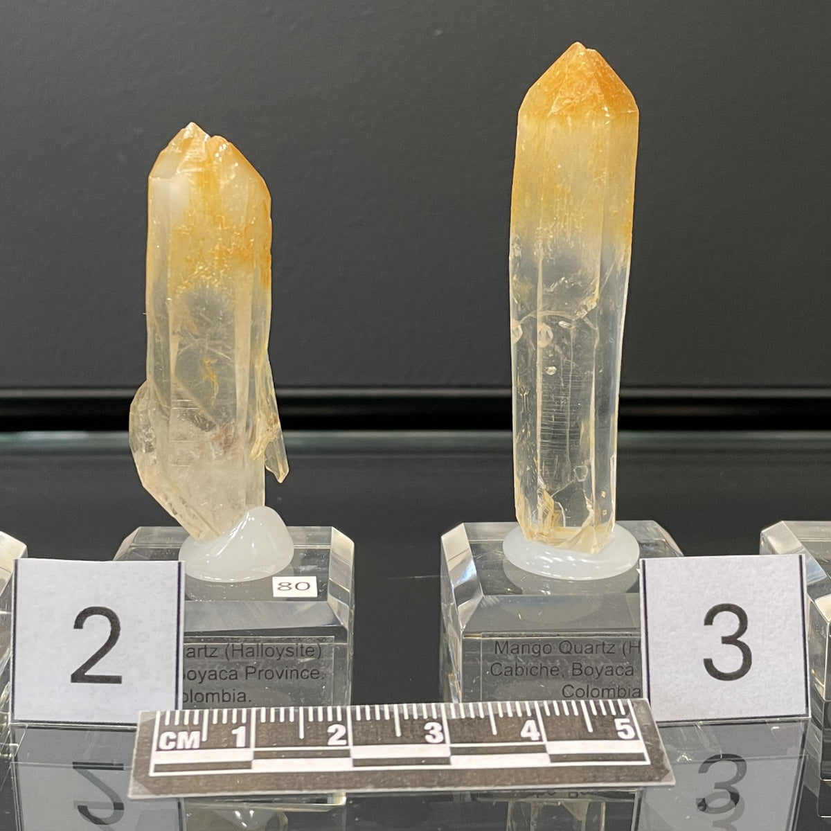 MANGO QUARTZ (HALLOYSITE), Colombia IMQ005-8 – Crystal World Exhibition ...