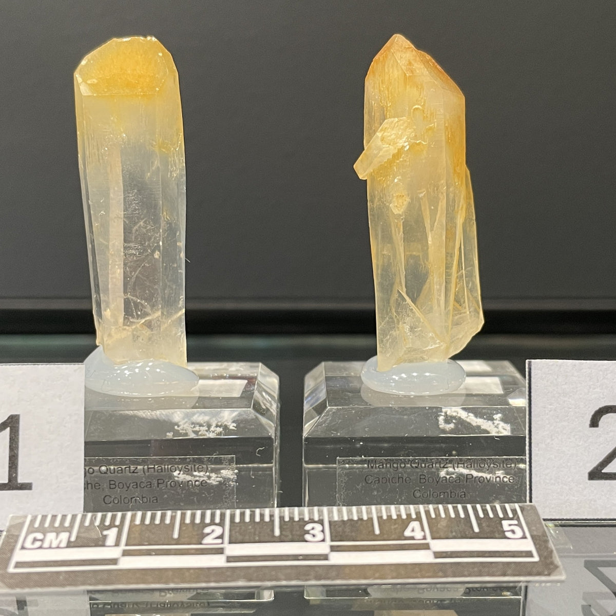MANGO QUARTZ (HALLOYSITE), Colombia IMQ024-25 – Crystal World ...