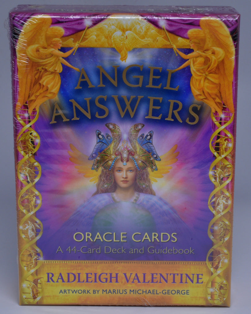 ANGEL ANSWERS ORACLE CARDS by Radleigh Valentine B24 – Crystal World ...